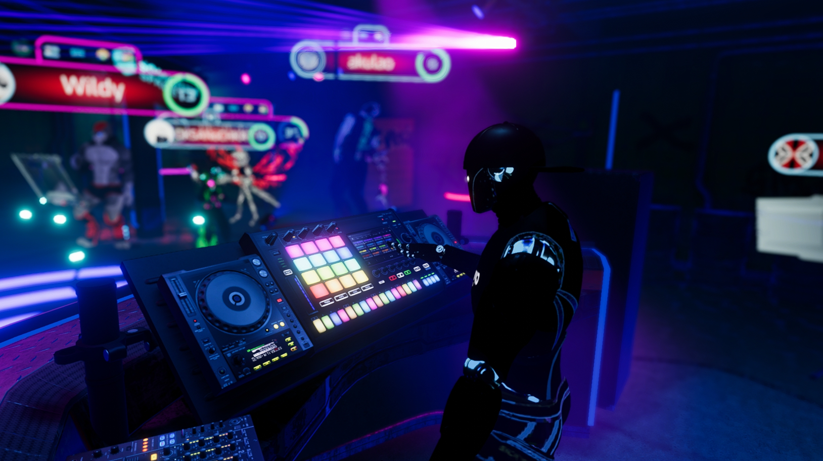 Somnium Times - Neon Bunker: Somnium Space’s Pulsating Heart of Retro ...
